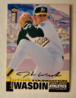 1994 Upper Deck Collector's Choice Gold Signature John Wasdin Baseball ...