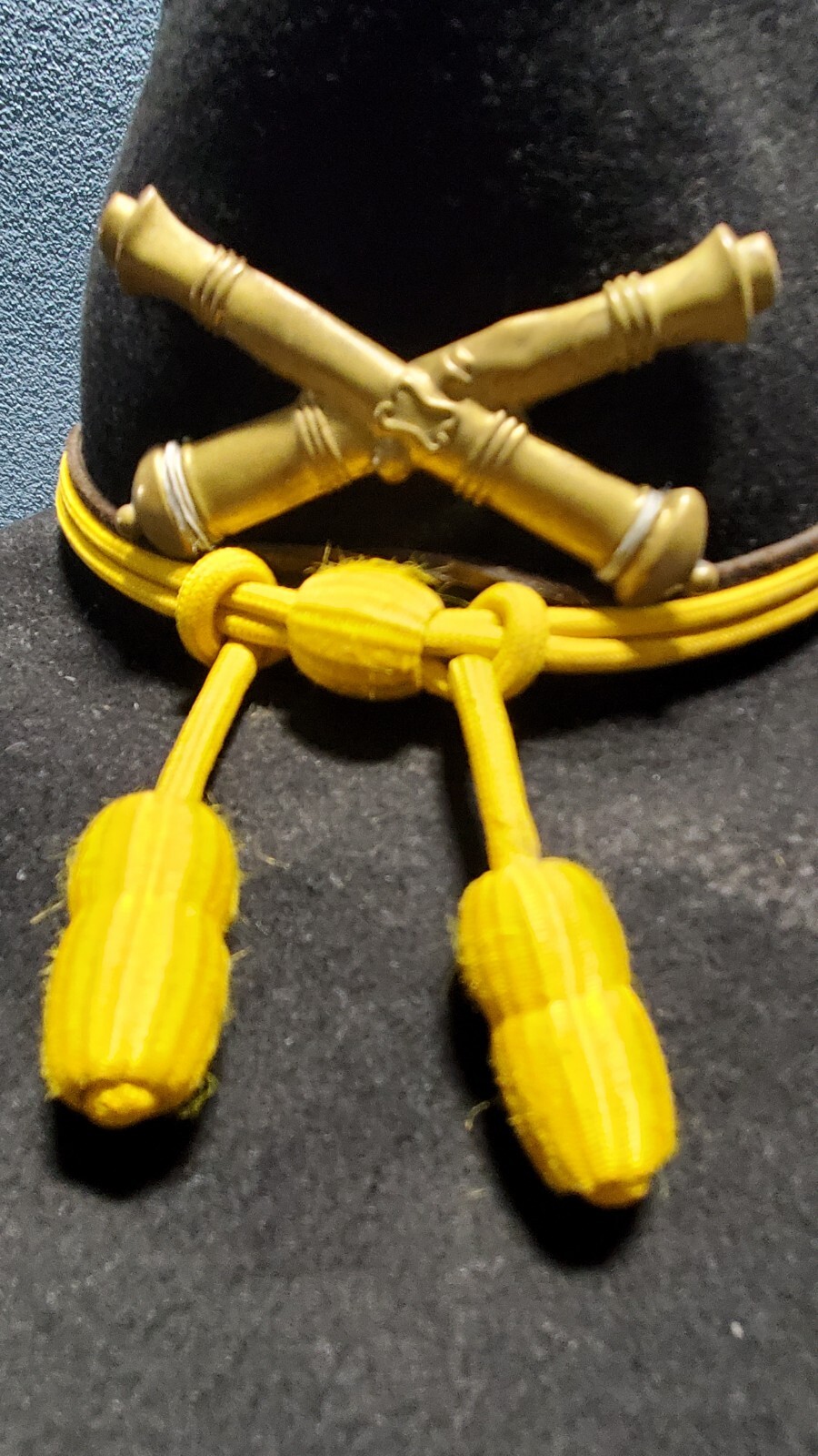 Civil War Reenactor felt Slouch hat Cross-cannon insignia Free Shipping ...