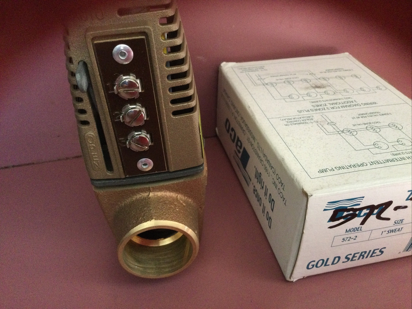TACO 572-2 1" Sweat Valve Zone Valve 24Volt SOME ARE 572-3 | eBay