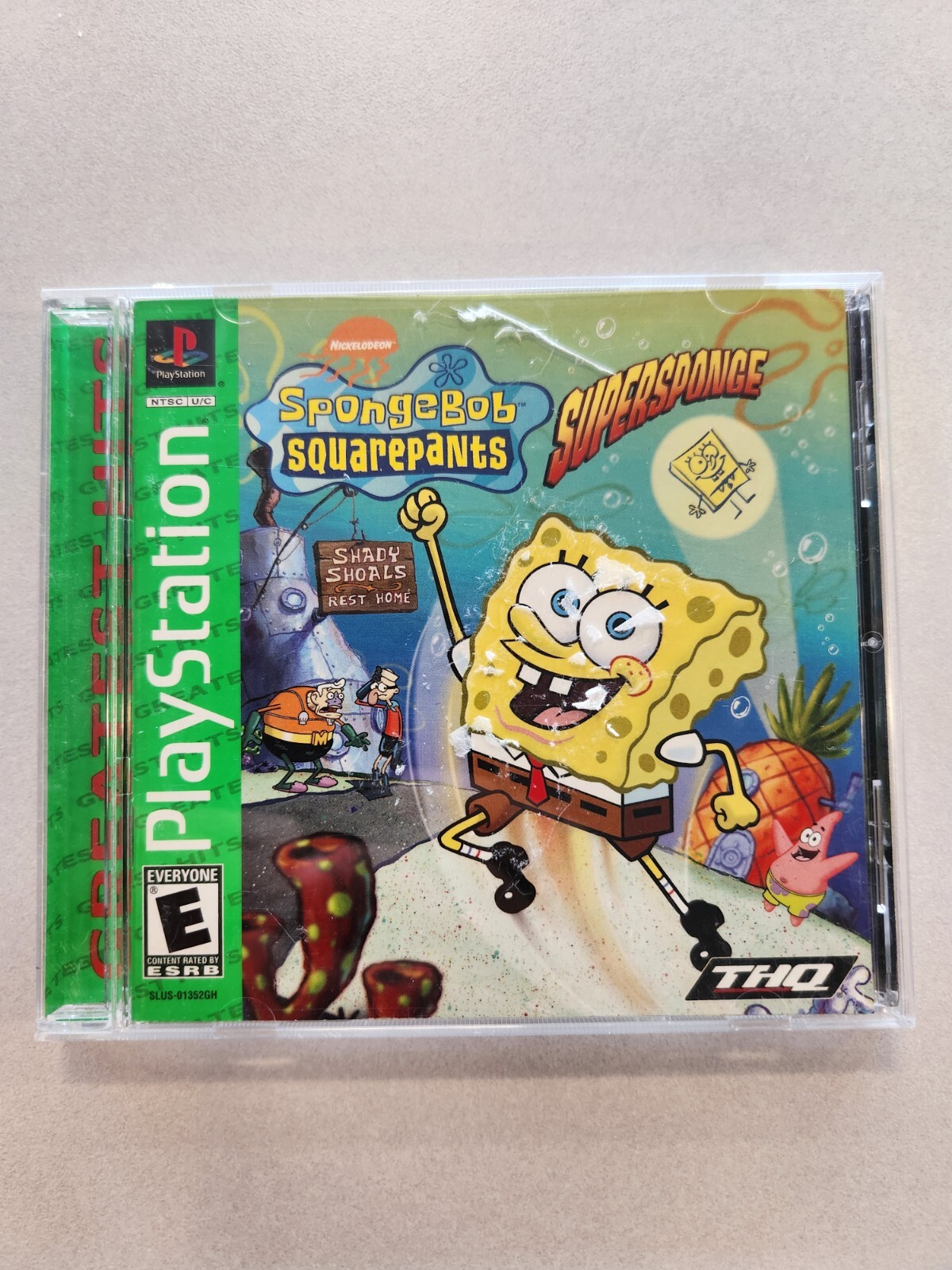 SpongeBob SquarePants: SuperSponge (Sony PlayStation 1, 2001) PS1 ...