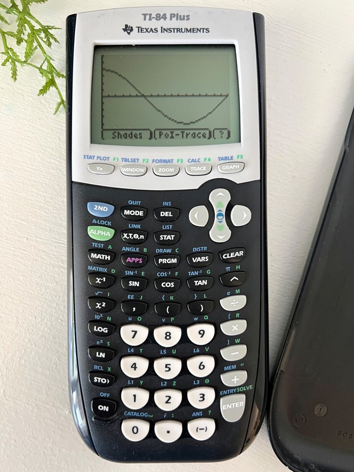 TI-84 Plus Texas Instruments Calculator Graphing Calculator Black | eBay