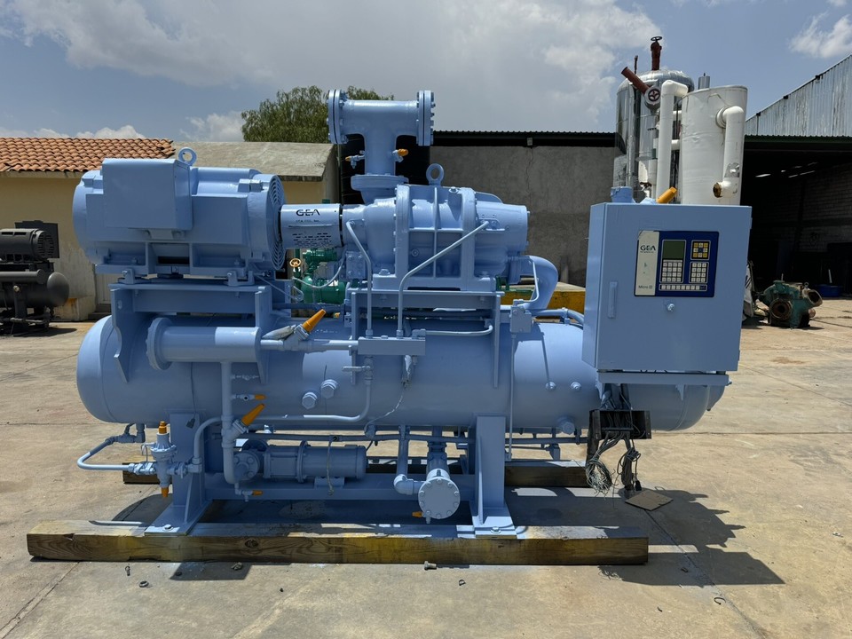 GEA FES TR-T2655S Ammonia Screw Compressor 350 HP Gforce International ...