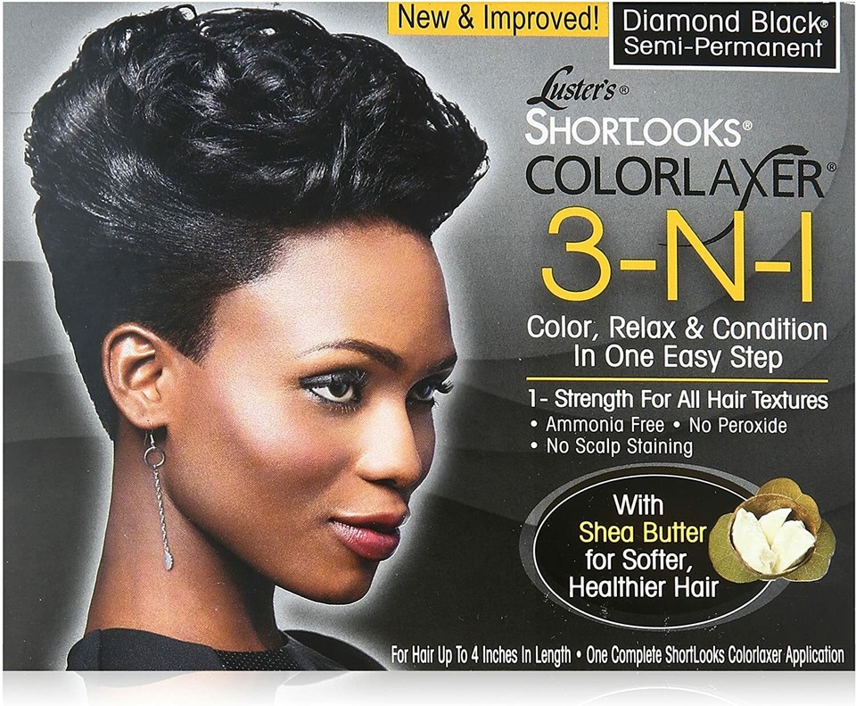 Luster's | Shortlooks Colorlaxer 3-N-1 ( Color, Relax & Condition ...