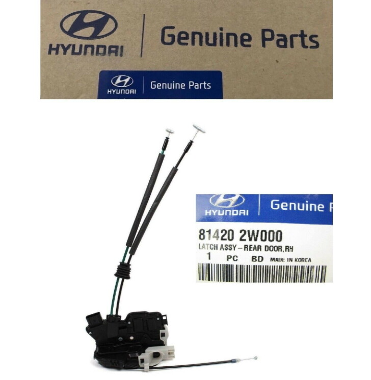 OEM 81420-2W000 Rear/RH Door Lock Latch Actuator for Hyundai Santa Fe ...