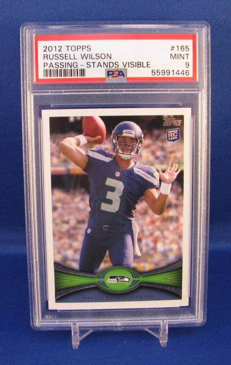 2012 Topps "RUSSELL WILSON" Rookie Card #165 ~ Graded PSA 9 Mint !! | eBay