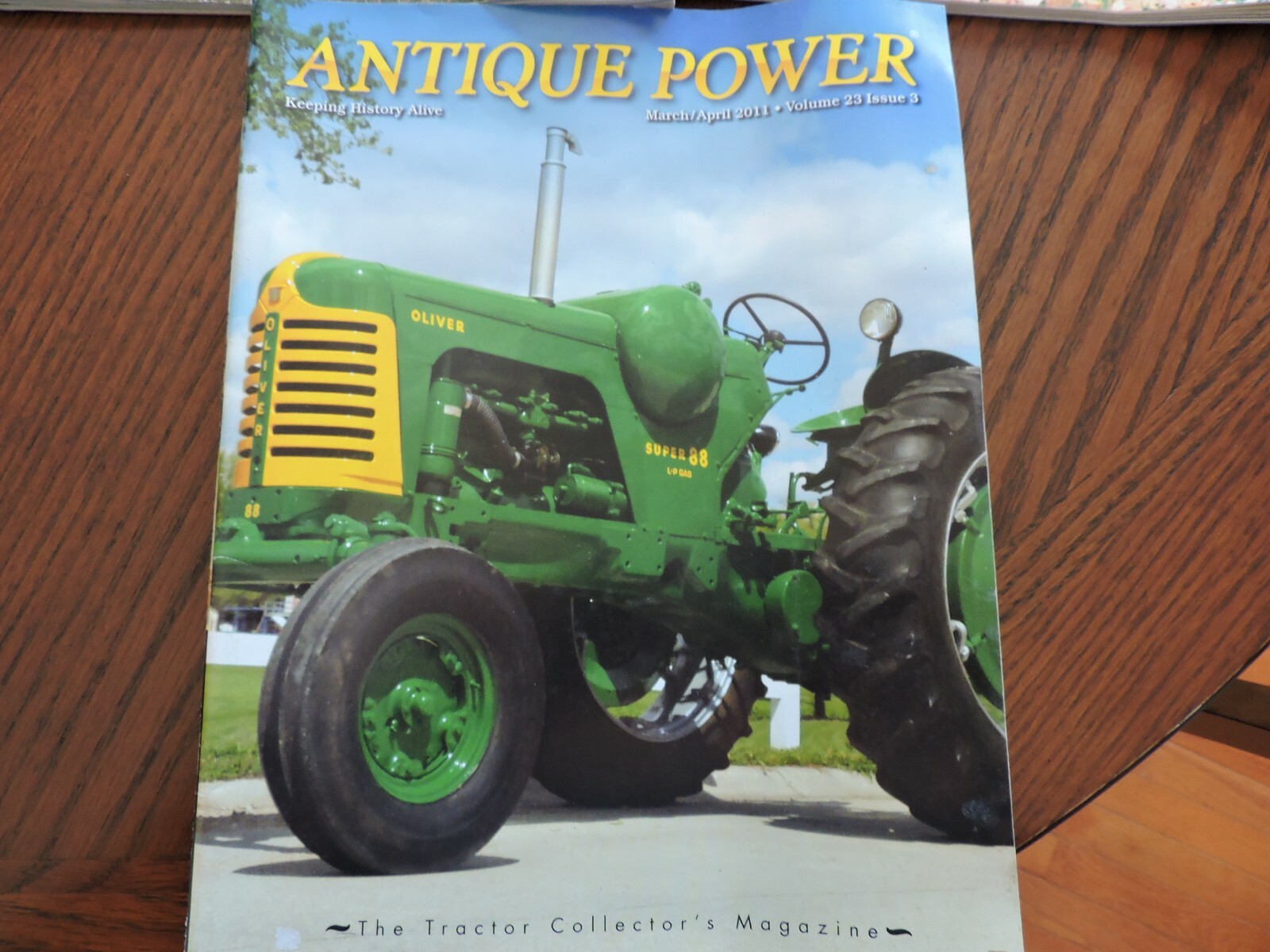 3 ANTIQUE POWER MAGAZINE M/A 2011, VOLUME 23 ISSUE 3, M/J VOLUME 23 ...
