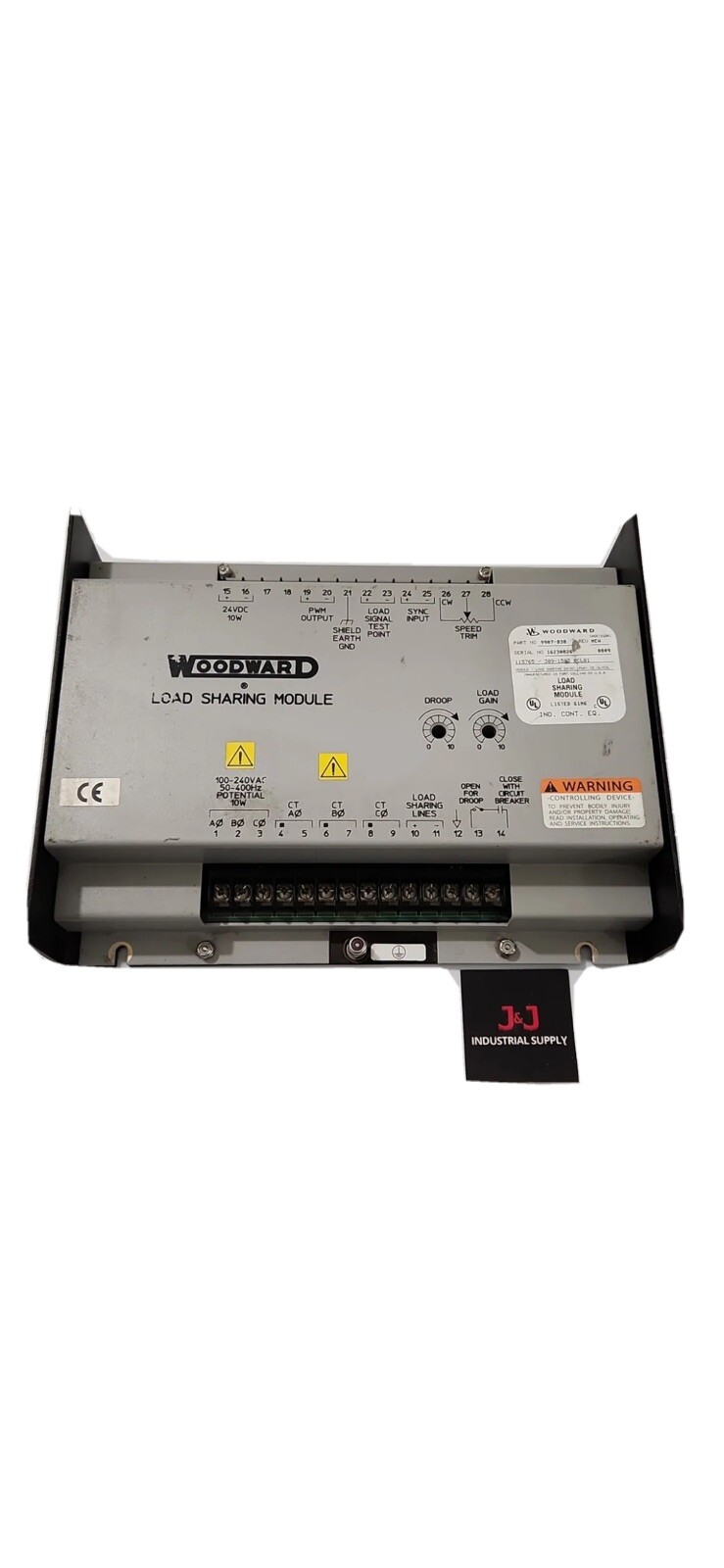 Woodward Load Sharing Module 9907-838 24vdc 10w for sale online | eBay