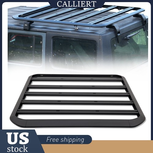 Heavy-Duty Aluminum Cargo Basket Roof Rack Designed For Jeep Wrangler ...