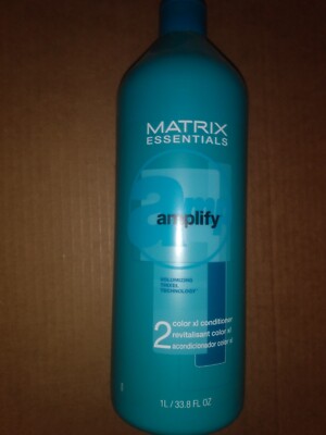 MATRIX ESSENTIALS AMPLIFY COLOR XL CONDITIONER 33.8 OZ 801788440176| eBay