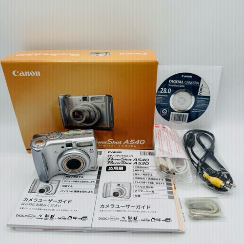 Canon Powershot A540 Aa Battery-Powered | eBay