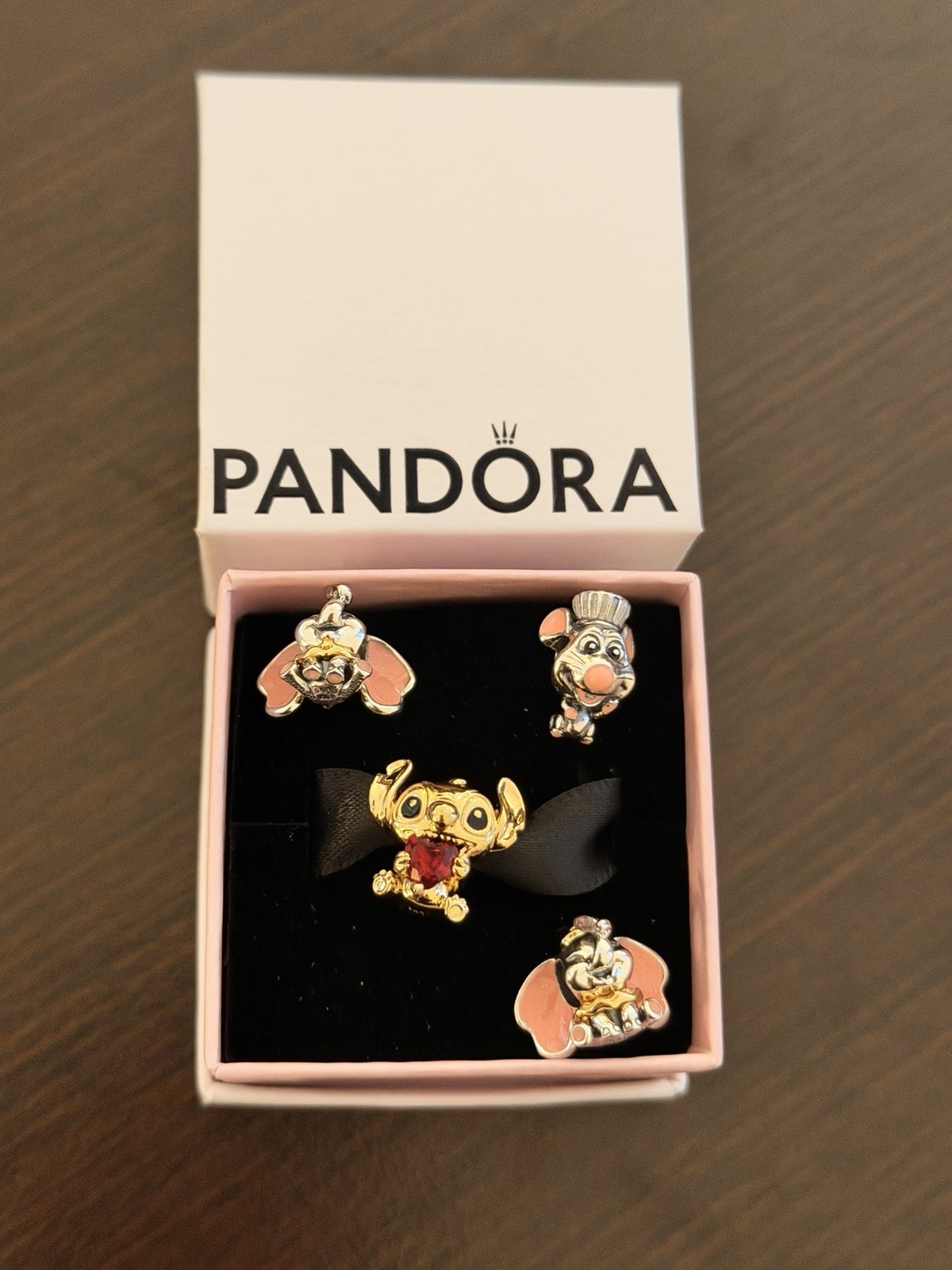 Pandora Disney Charms Authentic New Including Dumbo, Stitch, And Remy ...