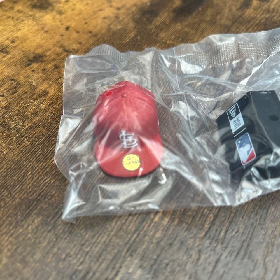 New Era Mini Cap Red Mlb Logo Limited Edition Rare Model VHTF ...