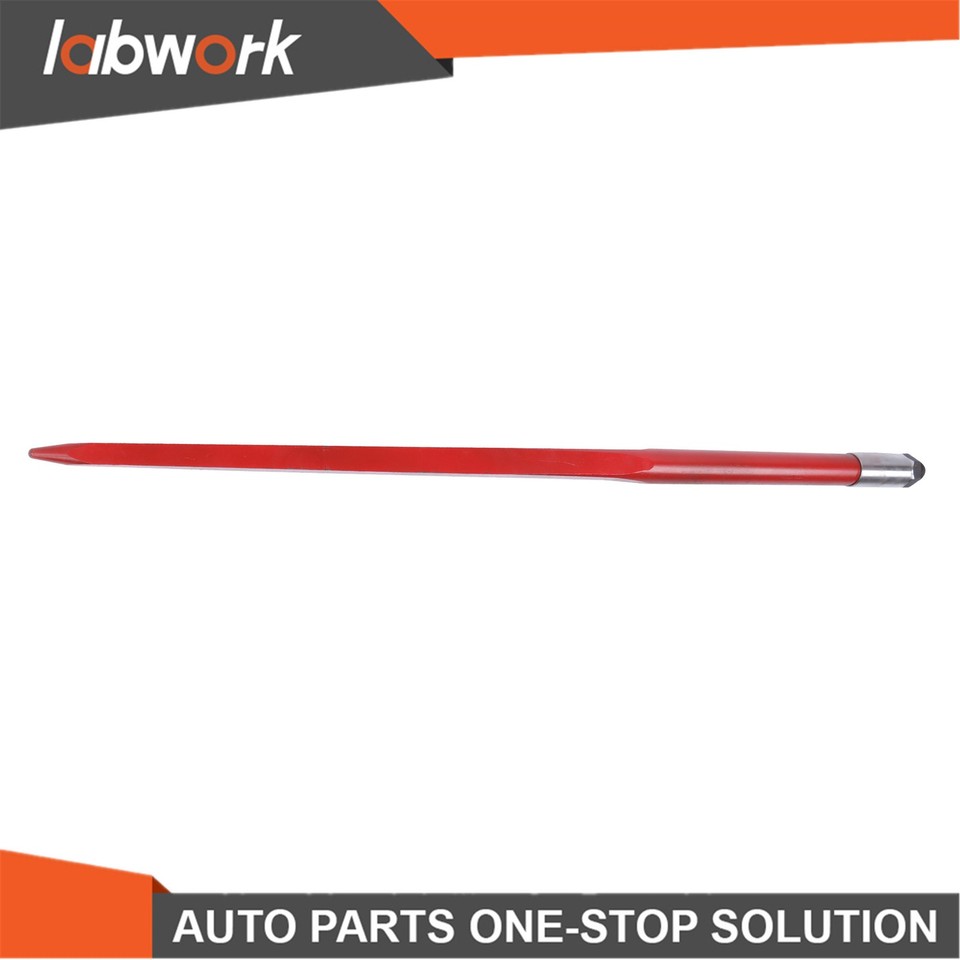 Labwork Hay Bale Spear 49" 4500lbs Capacity Spike Fork For Skid Steer ...