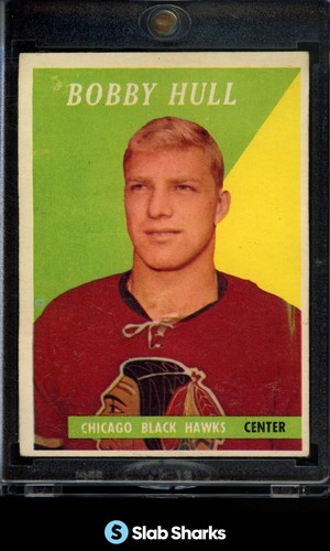 1958 TOPPS BOBBY HULL ROOKIE RC #66 | eBay