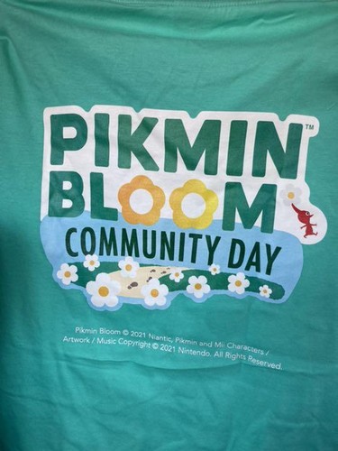 Nintendo Pikmin Bloom Pikmin L size T-shirt event limited A562 | eBay