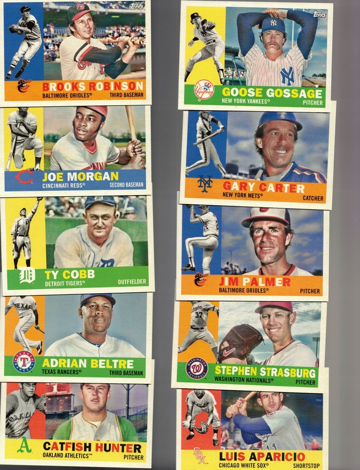 LOT OF (20) 2017 TOPPS ARCHIVES BASEBALL CARDS HOF, BASE ASSORTED | eBay