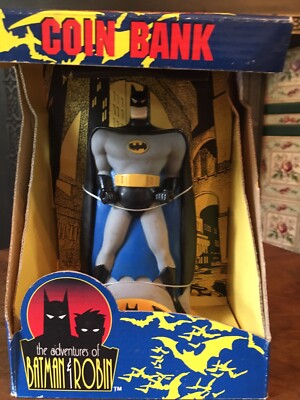 BATMAN ANIMATED COIN BANK BY JANEX | eBay UK