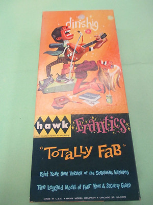 Frantics "Totally Fab" Hawk Classic Plastic Model Kit 549-100 - 1965 | eBay