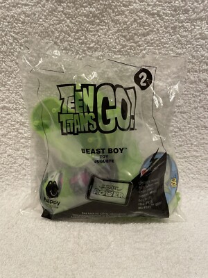 NIP 2017 Teen Titans Go BEAST BOY McDonald's Happy Meal Kids Toy 2 ...
