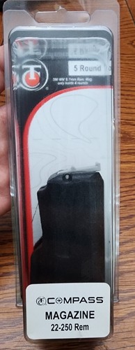 Thompson Center Compass Factory Magazine .223/.204 5 Round Magazine ...