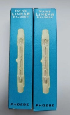 4x R7 J78 100W Linear Halogen Bulbs Security Lamps Flood Lights 78mm ...