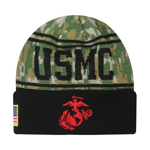 Icon Sports U.S. Military Beanie – One Size, United States Marine ...
