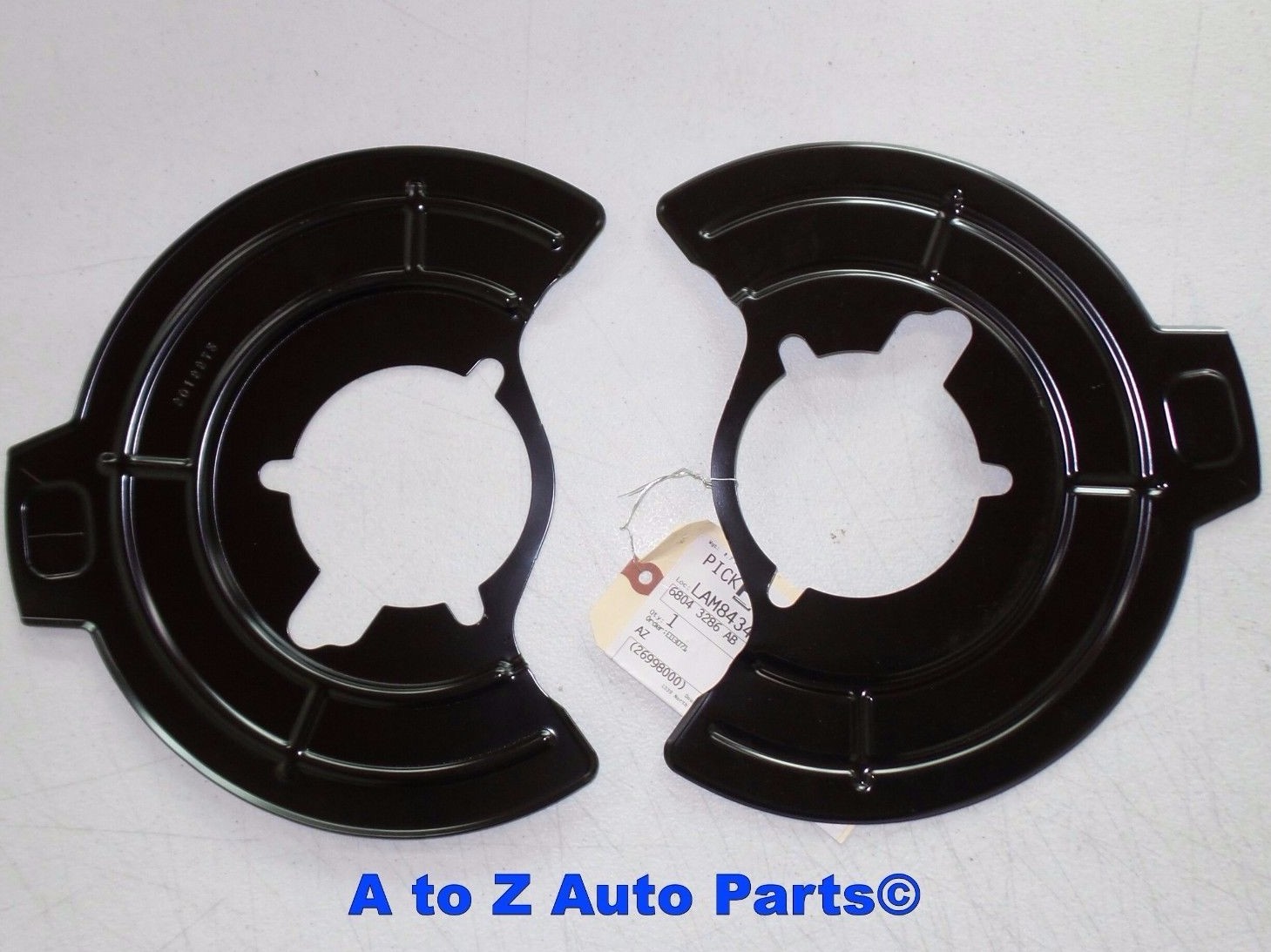 2007-2018 Jeep Wrangler JK Front Disc Brake Splash Shields (LH&RH ...