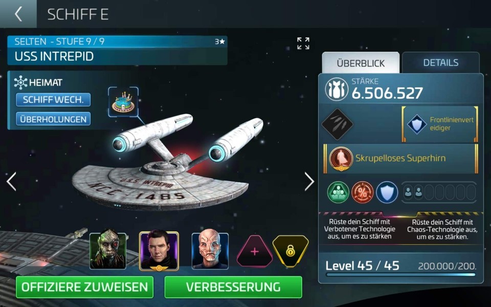 Star Trek Fleet Command - STFC Account Lvl 41 Server EU-181 Senate ...