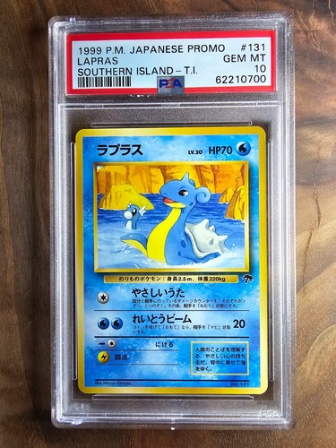 1999 Pokemon Japanese Promo Southern Islands 131 Lapras PSA 10 GEM MINT ...