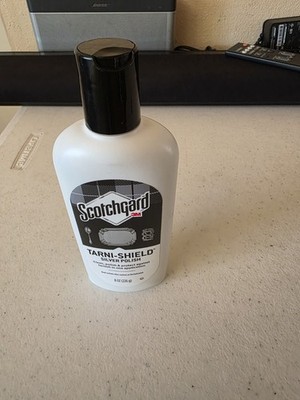 Scotchgard 3M Tarni-Shield Silver Polish Clean Polish & Protect 8 fl oz ...