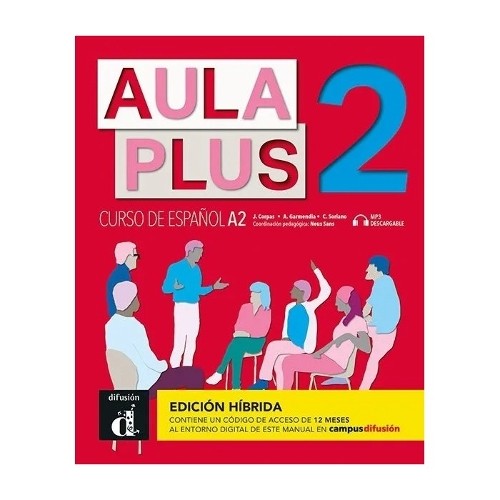 Aula Plus 2 - A2 Edicion hibrida - Libro del alumno + MP (Paperback ...