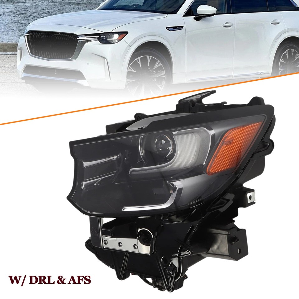 Left side For Mazda Cx-90 Cx90 2024 2025 Led Adaptive W/ DRL Headlight ...