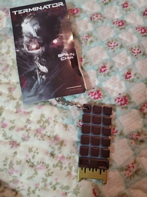 Loot Crate Terminator T-800 Brain Chip Keychain Skynet NEW Cosplay. E ...