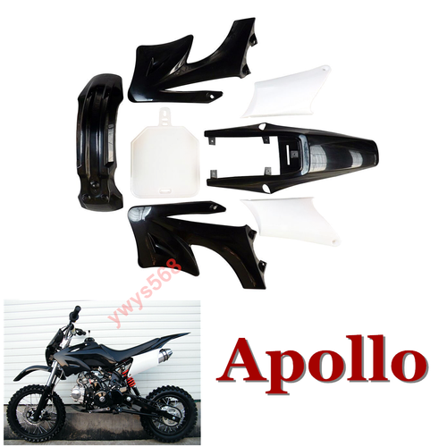 7pcs Plastics Fairing Fender for Apollo Orion 110cc 125cc Dirt Bikes ...