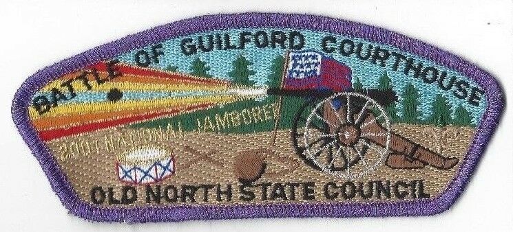 2001 National Scout Jamboree JSP Battle of Gulford Courthouse Cncl. Pur ...
