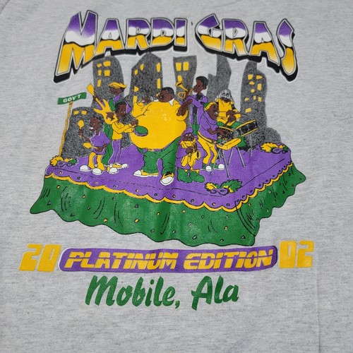 Vintage Mardi Gras Tradewinds 2002 Single Stitch Fat Albert Made USA ...
