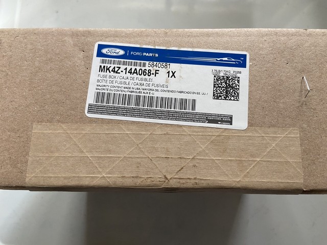 Panel Assembly Fuse Junction - Ford (MK4Z-14A068-F) for sale online | eBay