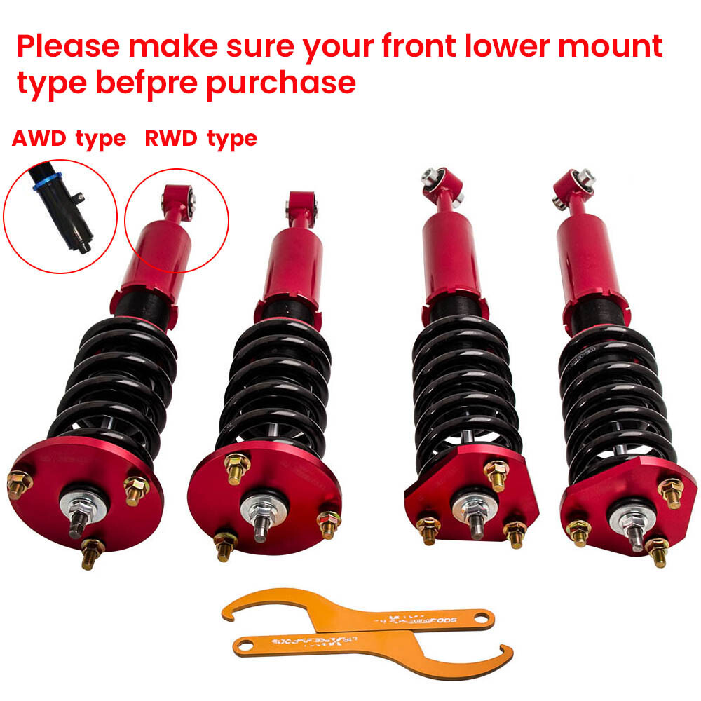 Adj. Height Coilover For Lexus IS250 IS F RWD 2008-2014 Suspension ...