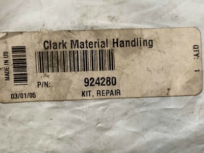 Clark Brake Valve Repair Kit P/N 924280 | eBay