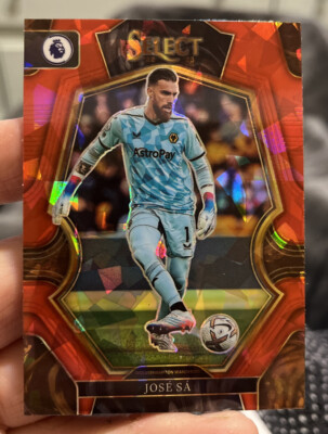JOSE SA Wolves 2022-23 Panini Select ⚽️ EPL Mezzanine RED Prizm SP | eBay