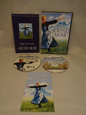 The Sound of Music DVD 2-Disc Set 40th Anniversary Edition Very Good ...