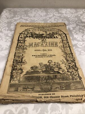 Vintage Peterson’s Ladies National Magazine dated 1864 | eBay