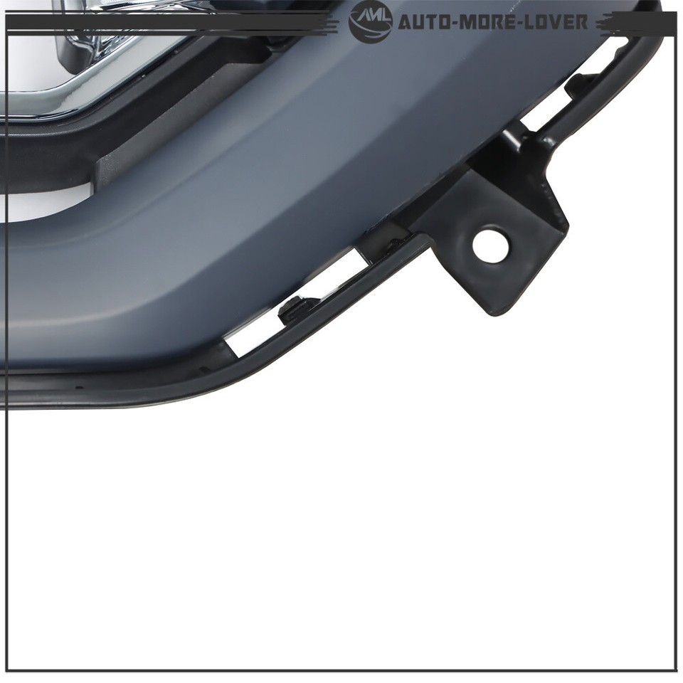 For 2016-2019 Gmc Sierra 1500 Front Grille Black Gray & Bright Chrome ...