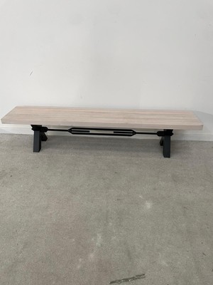 Bodahl @ Furniture Village Terra White Washed Solid Oak Dining Bench ...