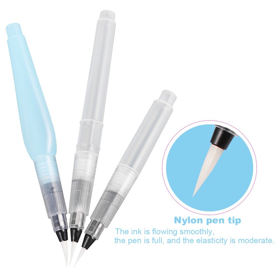 Fountain Pen Coloured Writing Pens Ink Artist Water Injection Painting ...