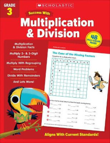 Scholastic Success with Multiplication & Division Grade 3 Workbook | eBay
