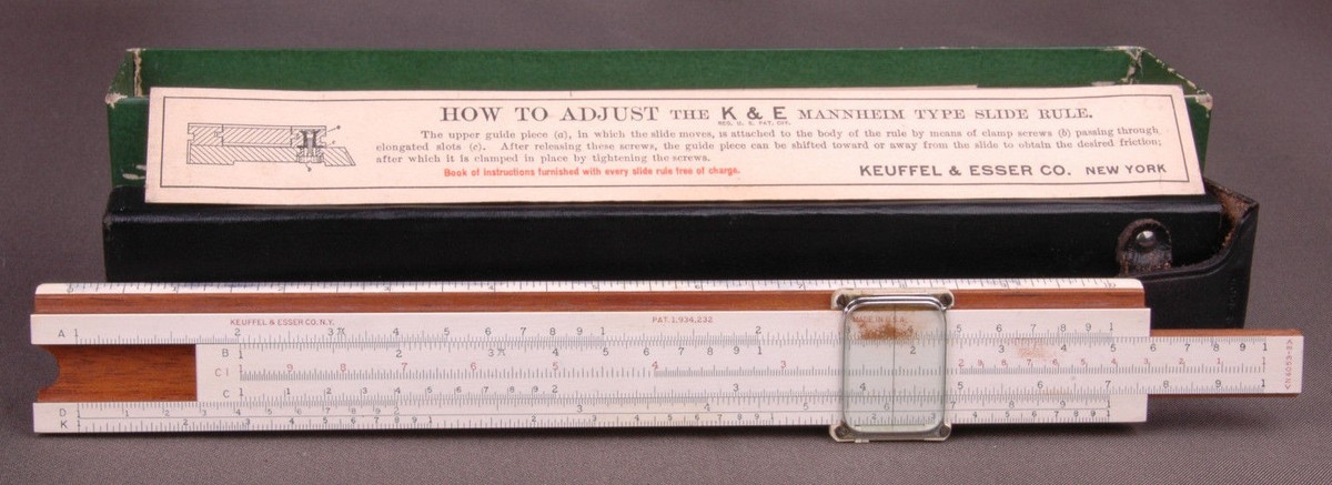 Slide Rule TITANER Mini Titanium Curve Measure Slide Rule By Suzuki