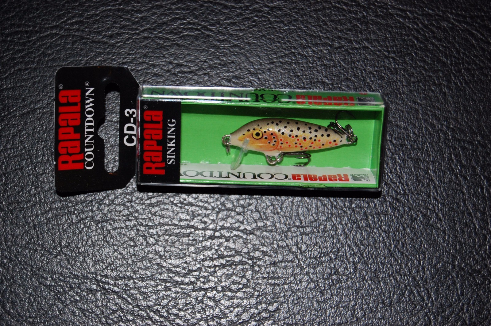 Rapala Count Down CD03-TR Brown Trout 1 1/2" 1/8 oz CountDown Lure | eBay