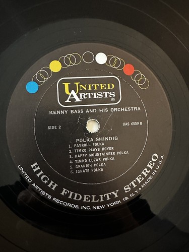 KENNY BASS AND HIS ORCHESTRA POLKA SHINDIG LP VINYL RECORD | eBay