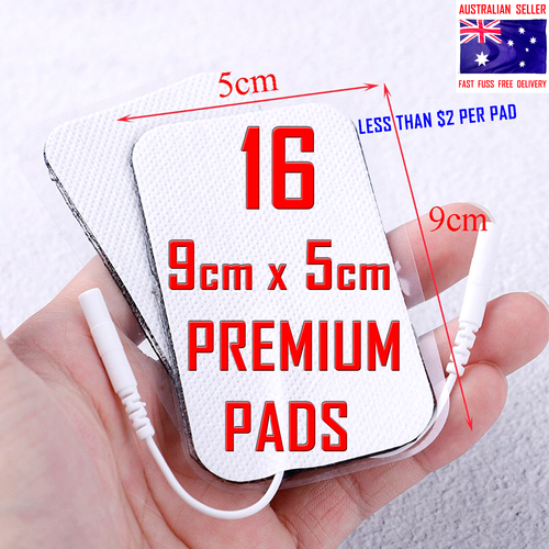 ProTENS Metron Pro TENS compatible 16 LARGE ELECTRODE PADS @ LESS THAN ...